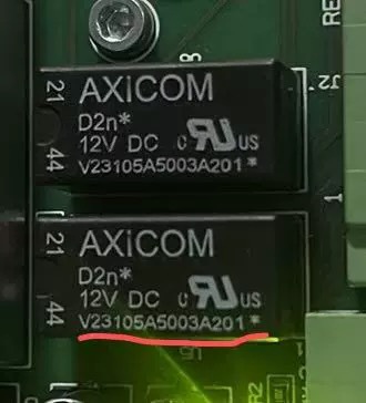 V23105A5003A201  12V 8脚 AXICOM继电器 V23105-A5505-A201 全新