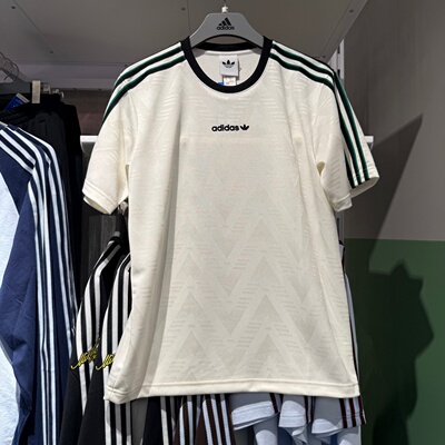 Adidas阿迪达斯三叶草短袖男女速干透气舒适运动半袖T恤 KE2139