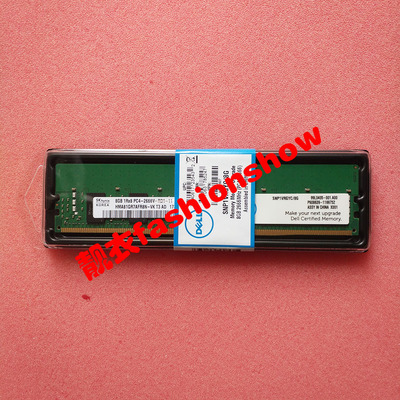 Dell/戴尔SNP1VRGYC/8G 1VRGYC/8G 内存8GB 1rx8 PC4-2666V服务器