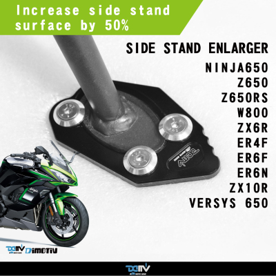 DMV 适用KAWASAKI川崎 NINJA 650 Z650RS ZX 10R 6R 边撑加大座