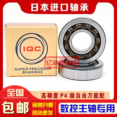 IQC精密水泵配对进口轴承7303 7304 7305 7306 AC B P5 P4 DBB