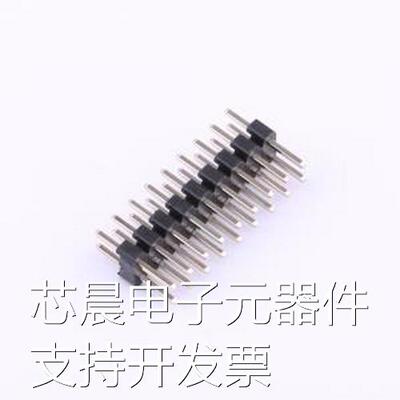 HB-PH8-20029PB2GOP 排针 间距:2mm 2x9P 直插 方针 插件,P=2mm原