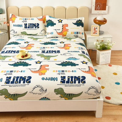 全棉床笠纯棉床罩定做120*190