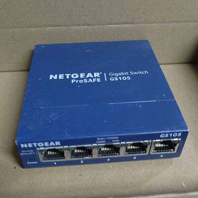 议价NETGEAR网件GS105 V5 5口千兆交换机，，成色如可维修