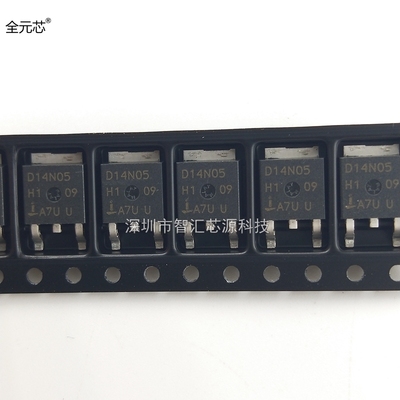 D14N05 场效应MOS管 D14N05L 14A50V TO252贴片三极管 RFD14N05L