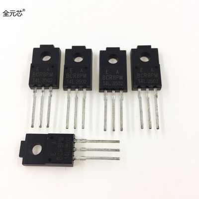 BCR8PM-14L 晶闸管 直插TO-220F 洗衣机电脑版专用 双向可控硅