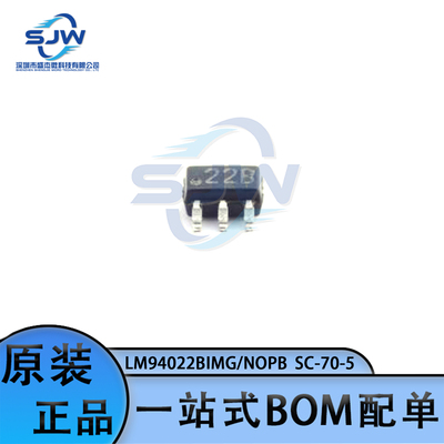 LM94022BIMG/NOPB LM94022BIMGX 丝印22B 封装SC70-5 温度传感器