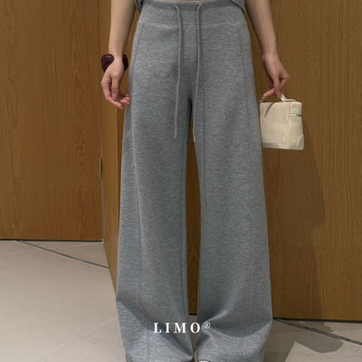 LIMO-上新爆款升级款薄款兰精天丝莫代尔lulu风松紧腰休闲裤6090#