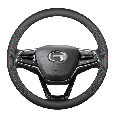 传祺方向盘套纳帕皮四季透气超薄