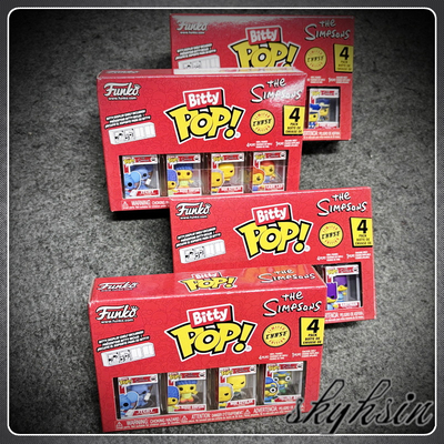 Funko Pop Bitty迷你系列 The Simpsons辛普森一家萌粒盲盒手办