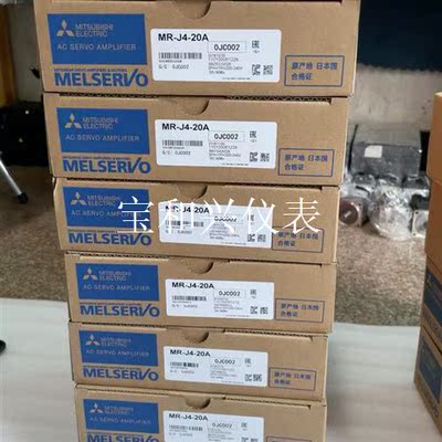 三菱伺服MR-J4-20A,电机HG-KR23B