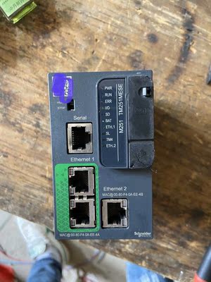 施耐德模块TM251MESE,拆机件,功能正常,外壳有划痕,-议价