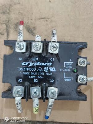 快达三相固态继电器模块D53TP50D拆机产品成色很