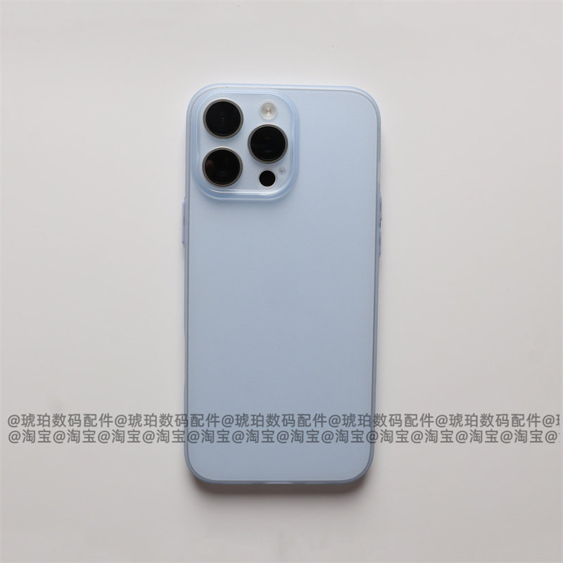 16e远峰蓝色15pro硅胶14plus轻薄软壳13磨砂防指纹iphone12适用苹果11手机壳17ProMax极简约透明裸机手感Air