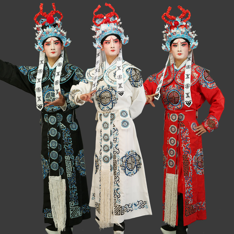戏曲花剑衣京剧戏剧武生武将团花剑衣大武生武大侍卫花箭衣演出服