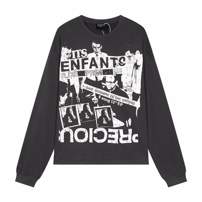 Enfants Riches Deprimes 新款忧郁的富二代erd长袖T恤潮ins小众