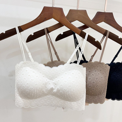 古妃G3052小梅花蕾丝短款小吊带