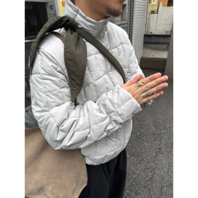 户外解构竖排骨机能立领棉服