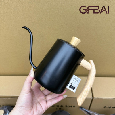 304不锈钢咖啡壶600ml