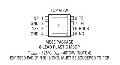 LTC4440AIMS8E-5 LTC4440AHMS8E-5 LTC4440AMPMS8E-5 LTC4440A-5