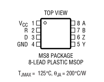 进口原装  LTC1690CMS8 LTC1690 LTDA MSOP 现货可直拍