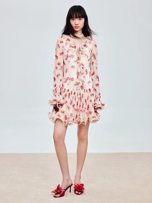 MAXRIENY 国内专柜正品代购2025春款连衣裙MC86DR071