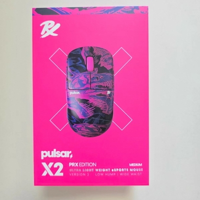 派世Pulsar x PRX战队联名限量版X2 CrazyLight 无线游戏鼠标