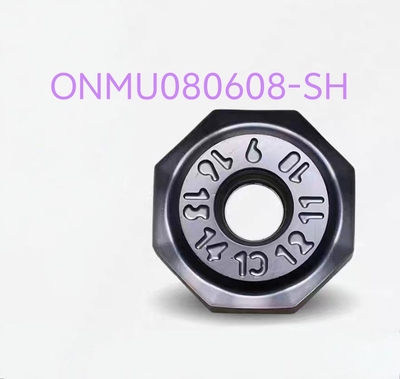 新数控铣刀片双面六角ONMU080608-SH铣刀片快进给不锈钢件加工刀