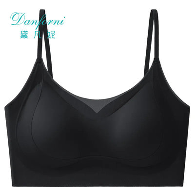 黛凡妮无钢圈聚拢显大美背文胸