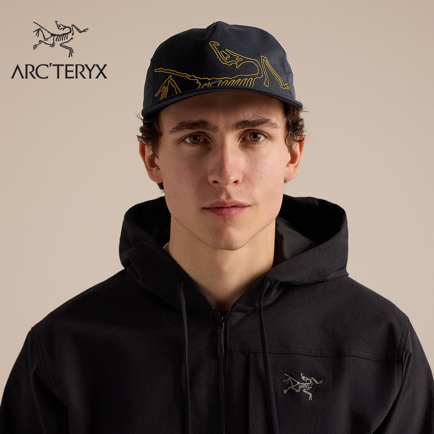 ARC'TERYX始祖鸟 SILEX CAP 男女同款 弯檐帽