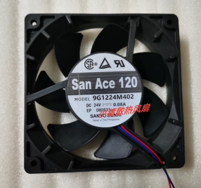 9G1224M402 9G1224M401 SAN ACE120原装SANYO 24V 0.08A 散热风扇