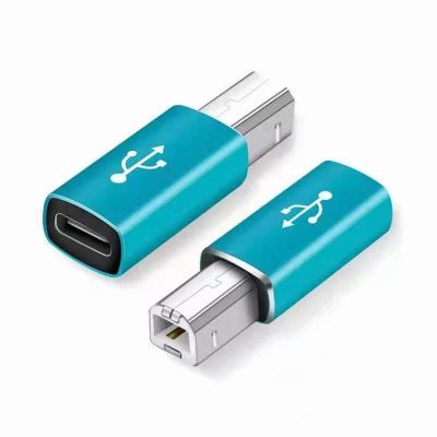 Type-C母转公方口转接头通用USB