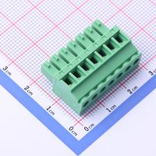 JL15EDGKA-38107G02 插拔式接线端子 插头 3.81mm 排数:1 每排P数