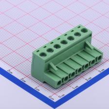 WJ2EDGK-5.08-7P 插拔式接线端子 插头 5.08mm 排数:1 每排P数:7