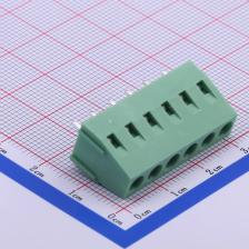 DB128V-5.0-6P-GN-S 螺钉式接线端子 5mm 排数:1 每排P数:6 直针