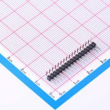 PZ200-1-17-W 排针 2mm 1x17P 弯插 方针