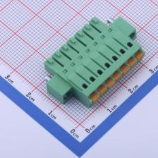 15EDGKNM-3.5-07P-14-00A(H) 插拔式接线端子 插头 3.5mm 排数:1
