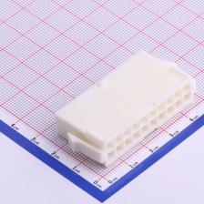 HX41406-20R 压线端子胶壳 4.14mm 2x10P 母胶壳 白色 mini-unive