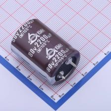 KMH80VS2200M25.4*35 VS 牛角型电解电容 2200uF ±20% 80V