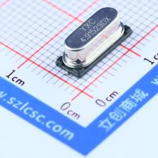 X49SM49152MSD2SC-1 无源晶振 4.9152MHz ±20ppm 20pF