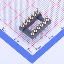 X5621WV-2x06-C762D1220 IC插座 2.54mm P数:12