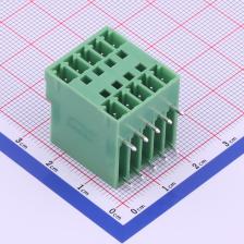 KF2EDGRH-3.81-2*5P 插拔式接线端子 板端/插座-闭口 3.81mm 排数