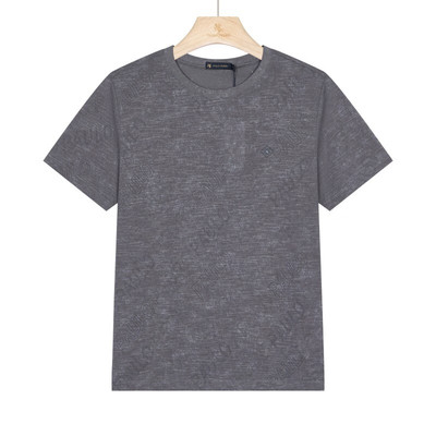 保罗彼得 专柜同款 男士纯色运动简约百搭吸汗短袖T恤ZCEB53040