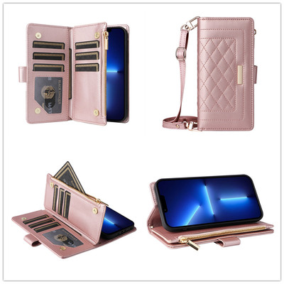 三星S21FE手机壳斜挎新款