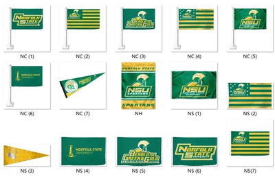 Norfolk State University College Flag诺福克州立大学旗帜