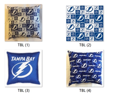 Tampa Bay Lightning Pillow Cover NHL坦帕湾闪电队球迷抱枕套