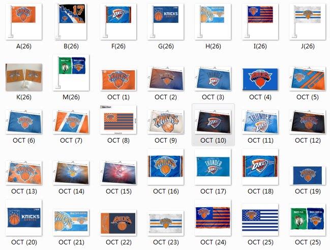 New York Knicks Home Flag纽约尼克斯队球迷旗帜
