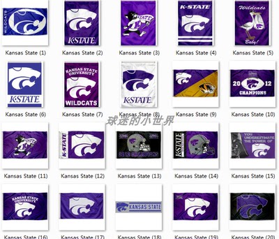 Kansas State Flag科堪萨斯州立大学队球迷旗帜