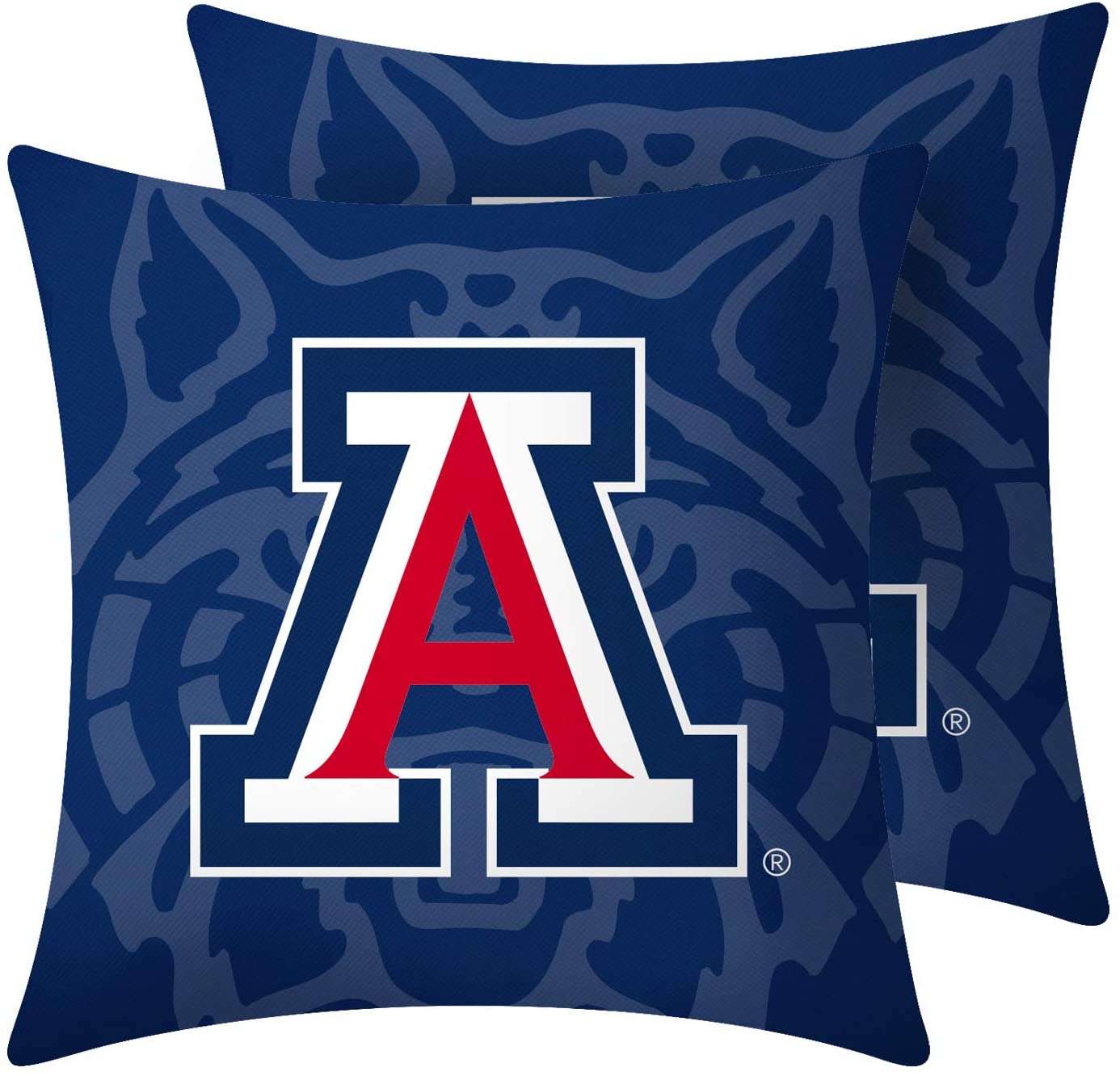 Arizona Wildcats pillowcase 亚利桑那大学野猫队抱枕套DIY抱枕