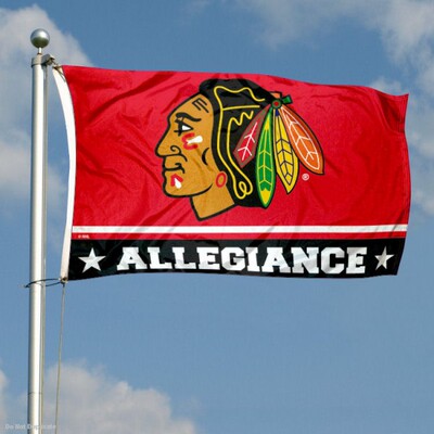Hockey NHL Chicago Blackhawks Flag订制NFL MLB NBA旗帜